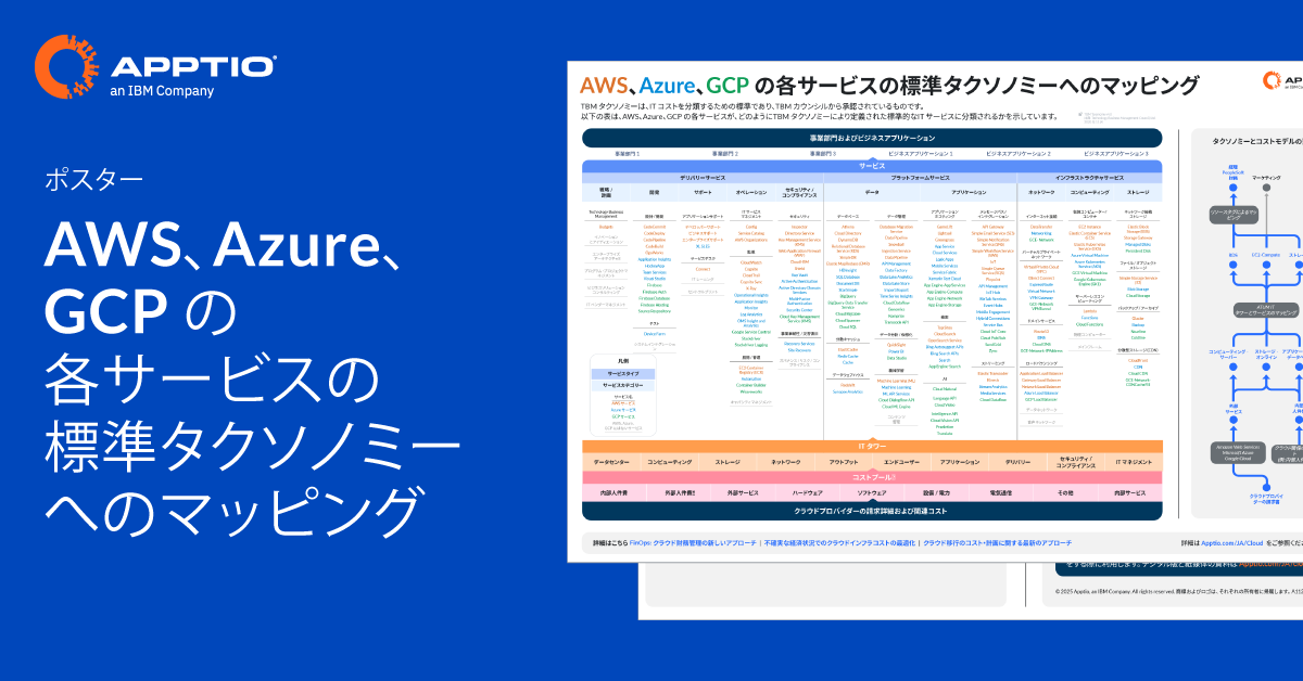 リソースセンター - Apptio - Japan